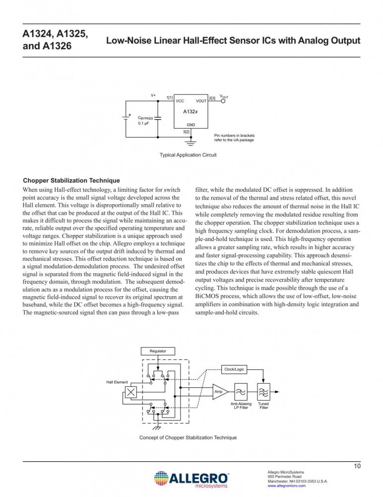 A1325 datasheet page 10