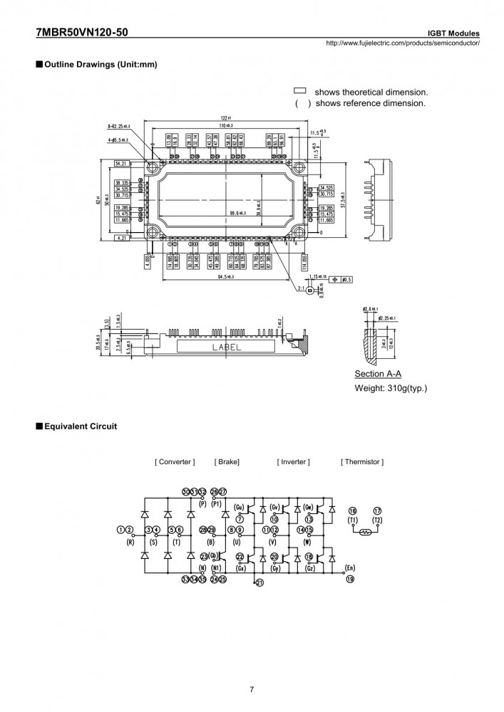 7MBR50VN120-50 datasheet page 7