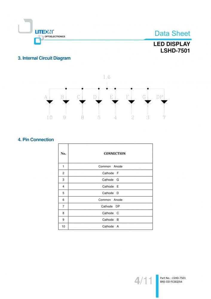 LSHD-7501 datasheet page 5