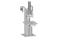 Manual Press for Micro-D Backshell Crimp Tool Kit, 25 Circuits