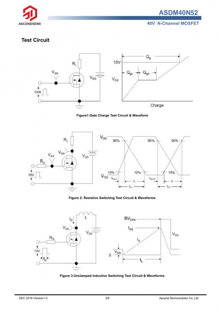 ASDM40N52E-R datasheet page 3