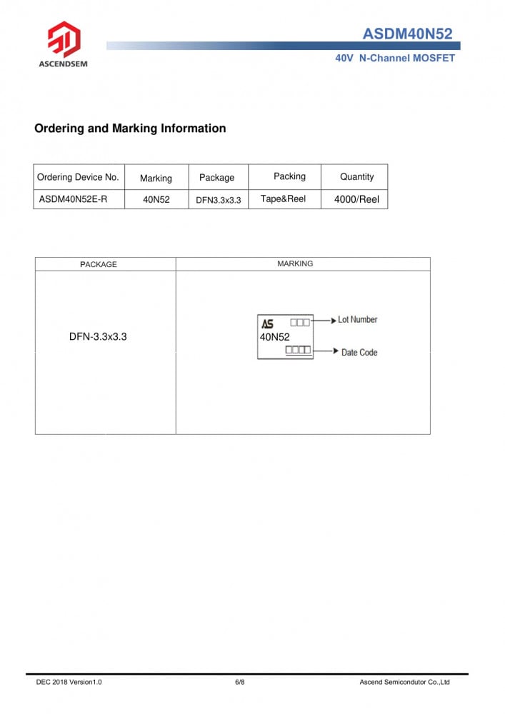 ASDM40N52E-R datasheet page 6