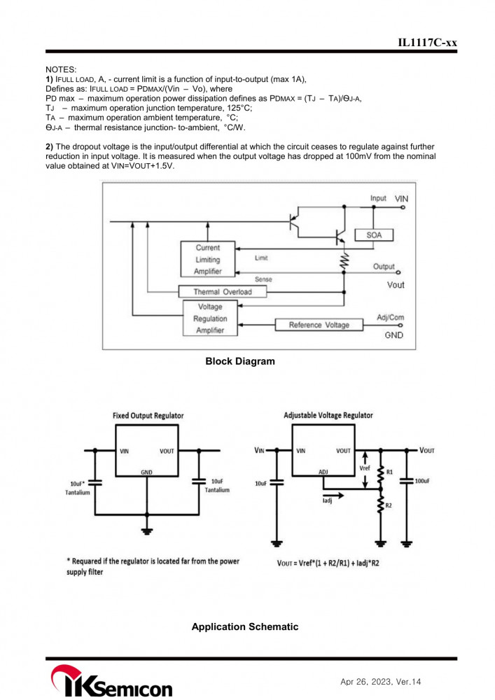 IL1117C-5.0D0T datasheet page 4