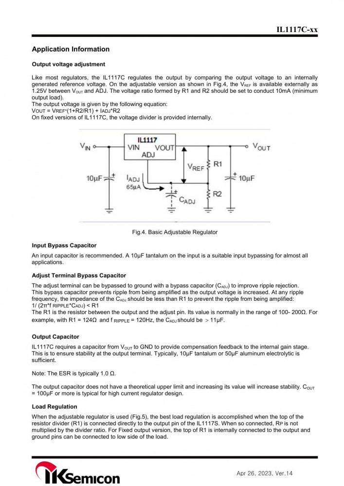IL1117C-5.0D0T datasheet page 7