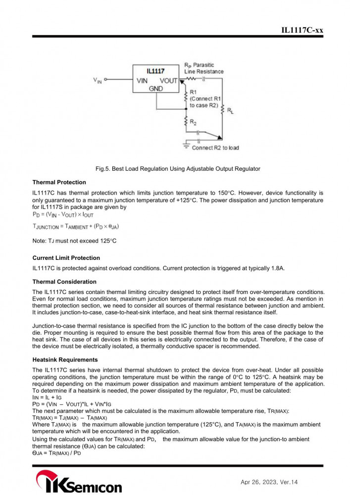 IL1117C-5.0D0T datasheet page 8