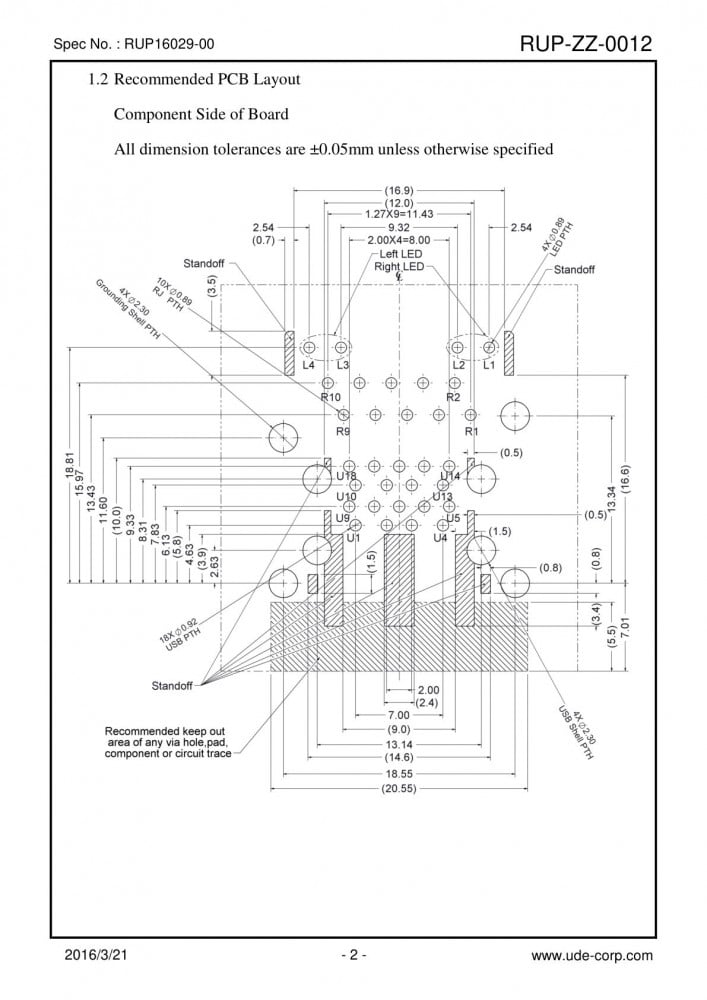 RUP-ZZ-0012 datasheet page 3