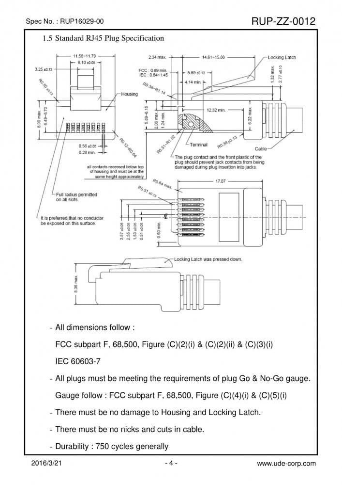RUP-ZZ-0012 datasheet page 5