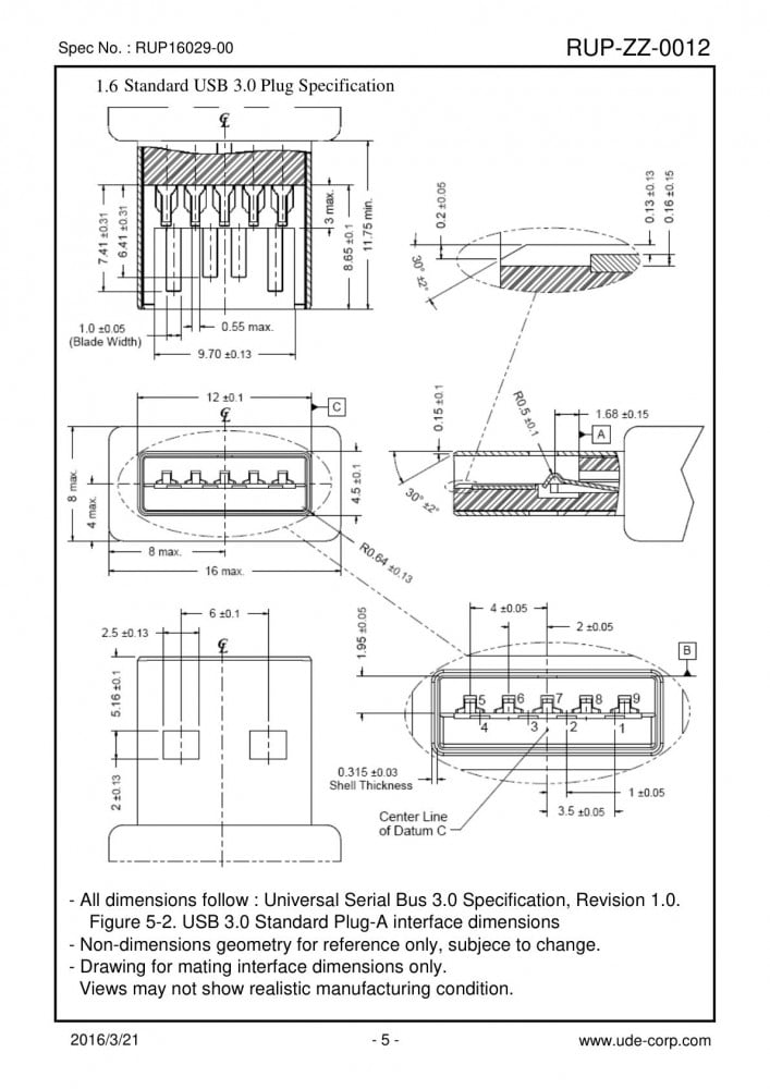 RUP-ZZ-0012 datasheet page 6