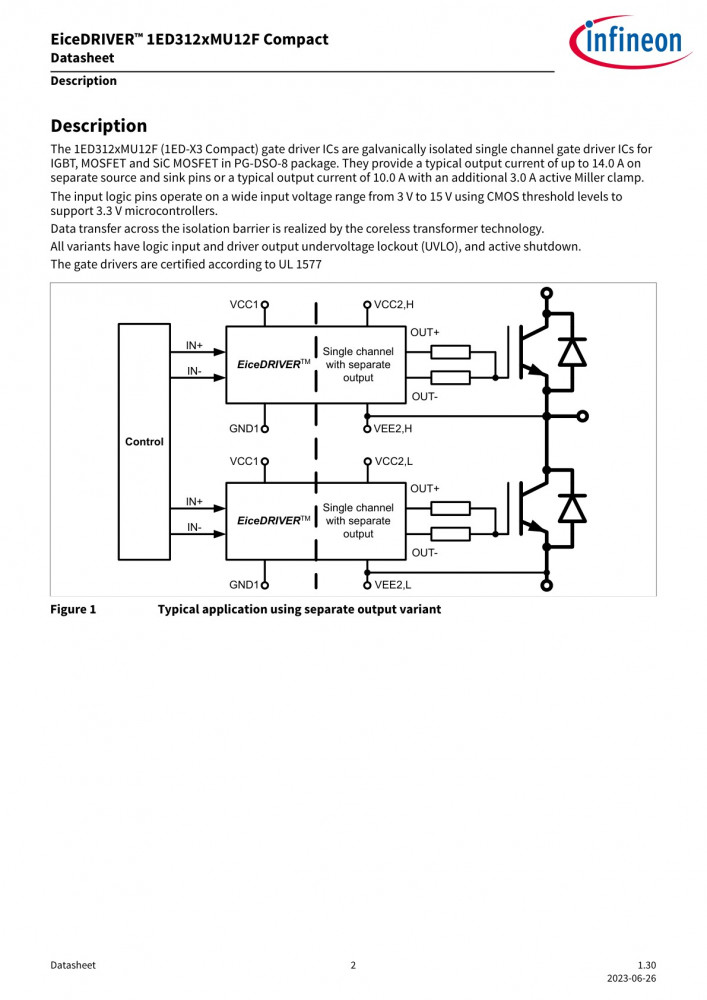 1ED3124MU12F datasheet page 2