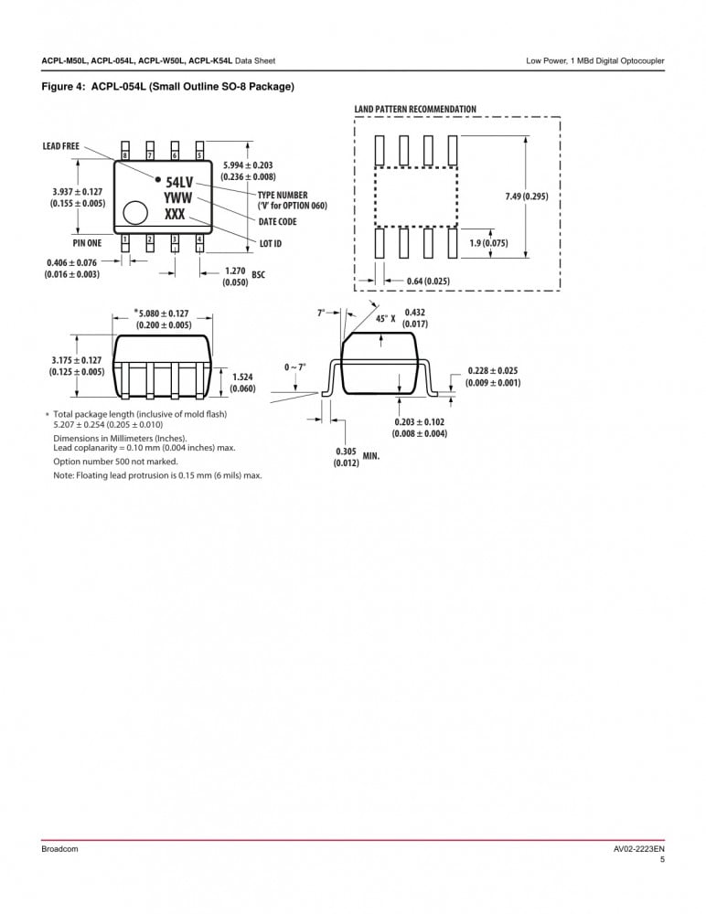 ACPL-K54L documentation page 5