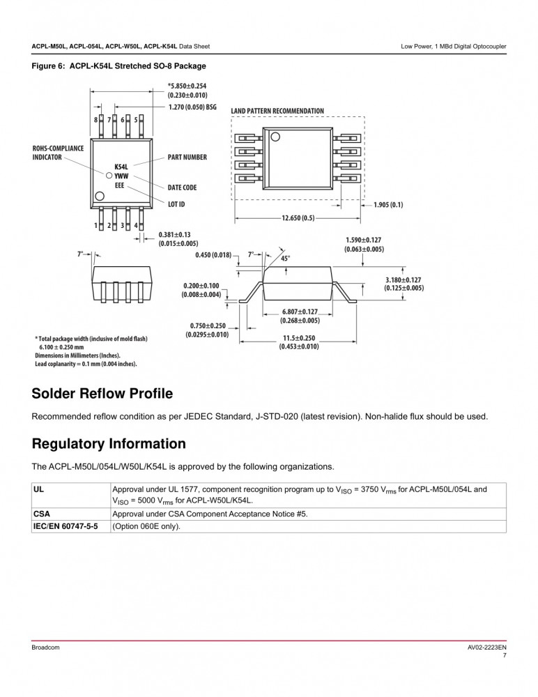 ACPL-K54L documentation page 7