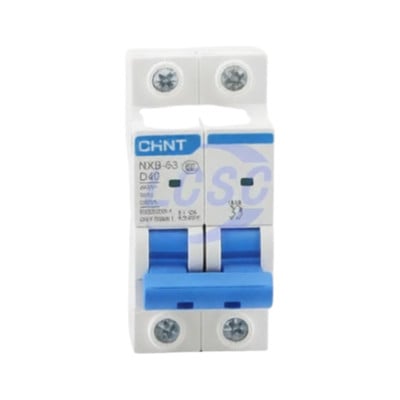 CHINT NXB-63 2P D50A Miniature Circuit Breaker