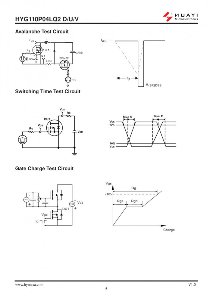 HYG110P04LQ2D datasheet page 6