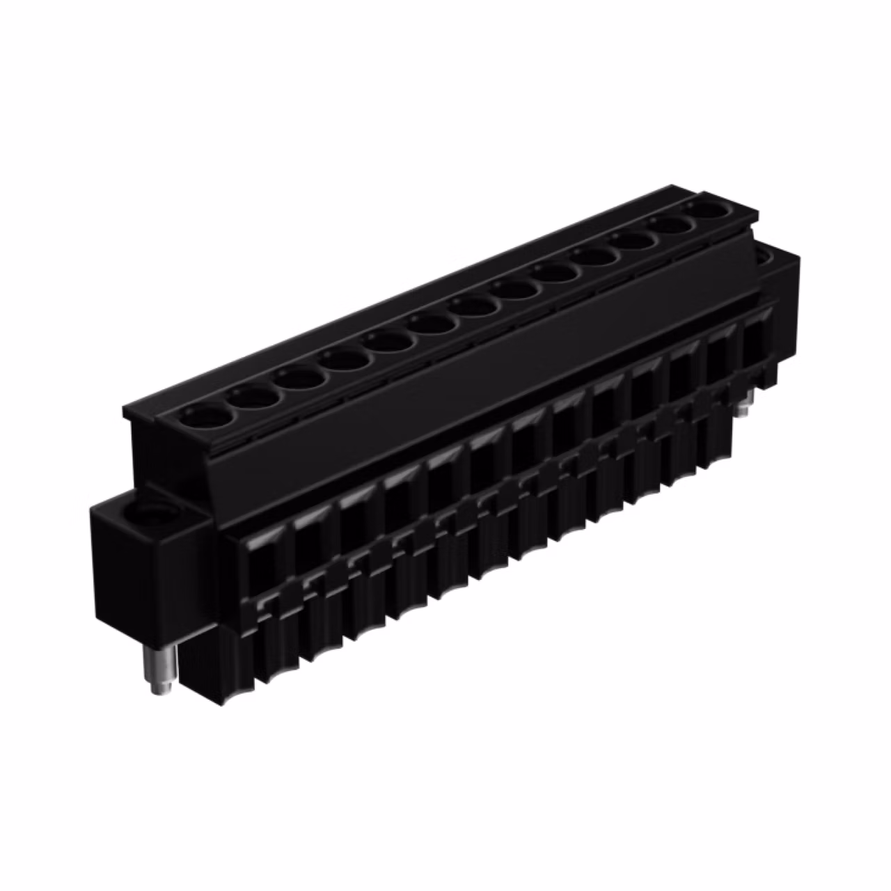 3.81mm Pitch Eurostyle Vertical Plug, with Retention Screws, Rear Wire Entry, 13 Circuits for sale