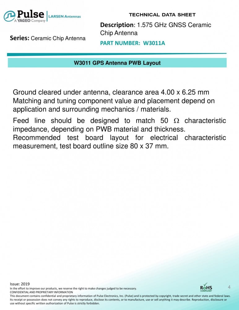 W3011A technical document page 4