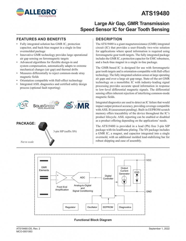 ATS19480 datasheet page 1