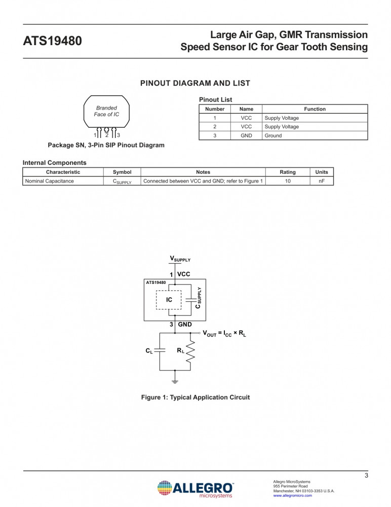 ATS19480 datasheet page 3