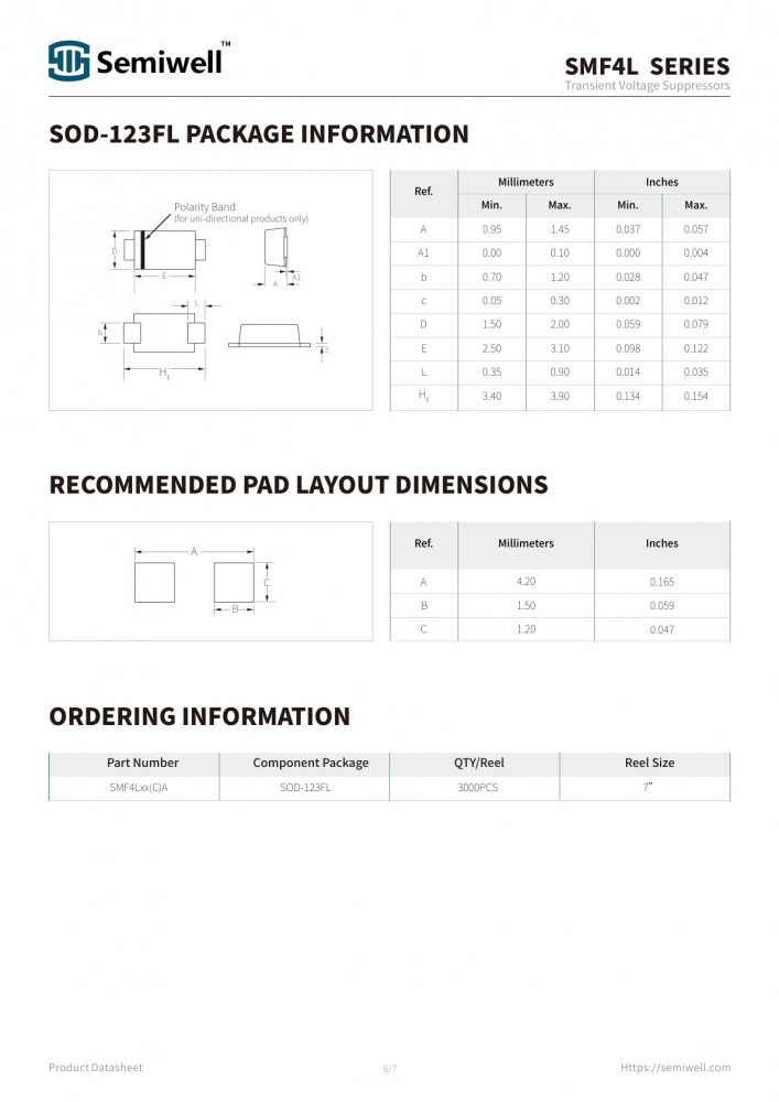 SMF4L48A datasheet page 6