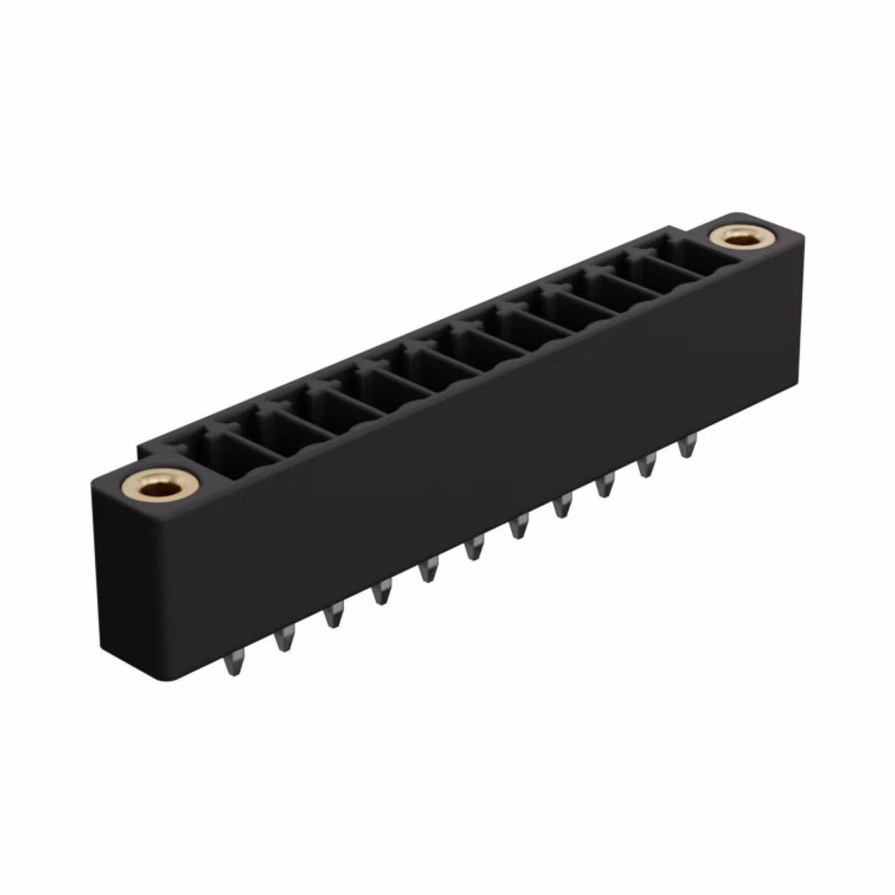 3.50mm Pitch Eurostyle Vertical PCB Header, with Threaded Retention Inserts, 11 Circuits for sale