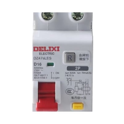 Delixi Electric DZ47SLES3D16 Miniature Residual Current Circuit Breaker