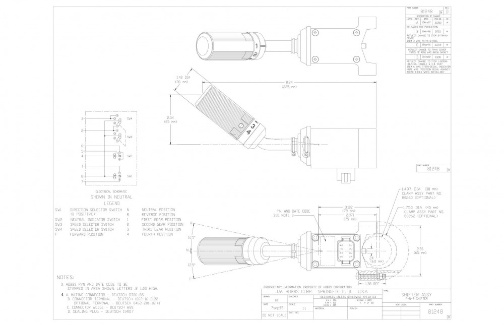 Honeywell 81248-04 technical document page