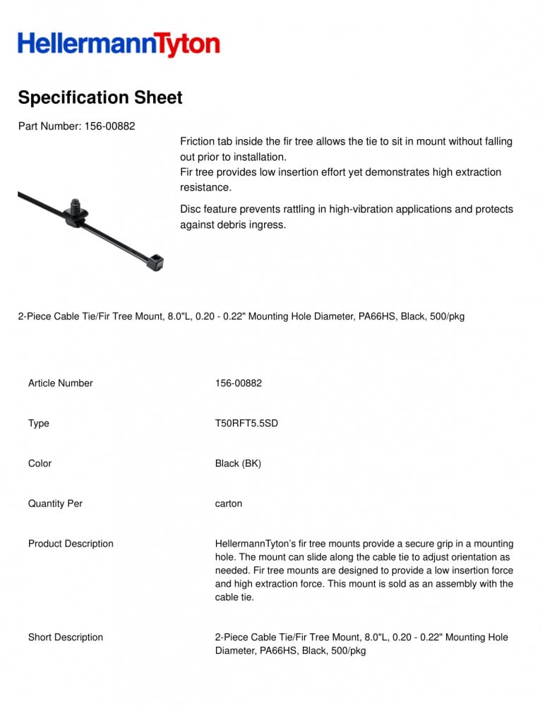 Product document page 1