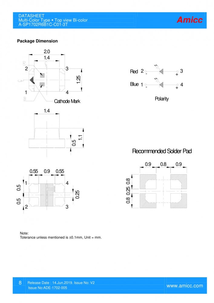 A-SP1702R6B1C-C01-3T datasheet page 8