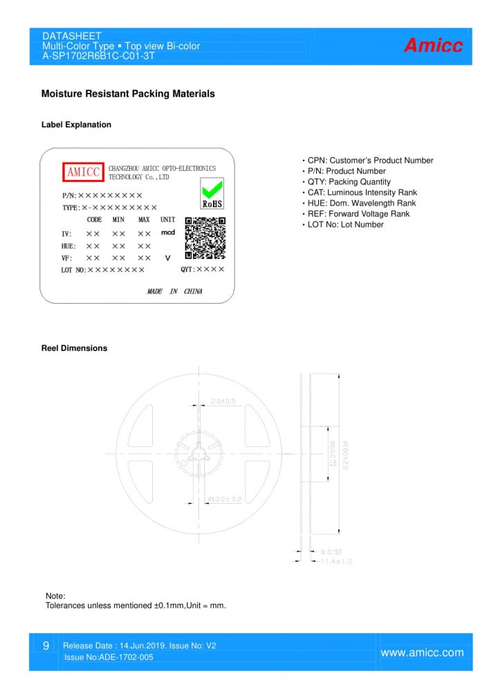 A-SP1702R6B1C-C01-3T datasheet page 9