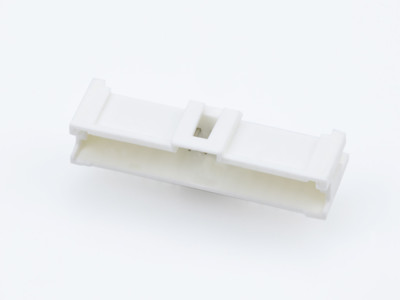 2.00mm Pitch MicroTPA Wire-to-Board Header, Vertical, Kinked PC Tail, with Inner Positive Lock, 10 Circuits, Natural