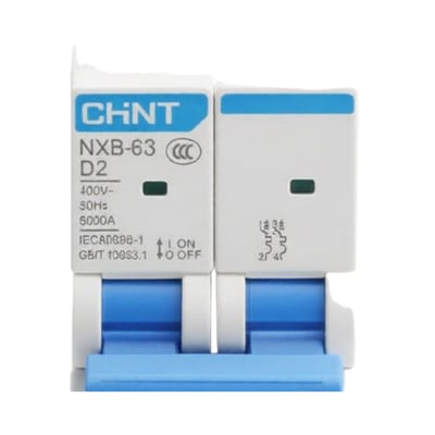 CHINT NXB-63 2P D2A Miniature Circuit Breaker for sale