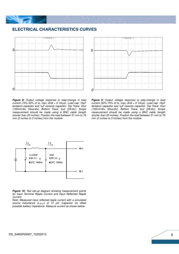 DELTA S48SP05007 datasheet page 5