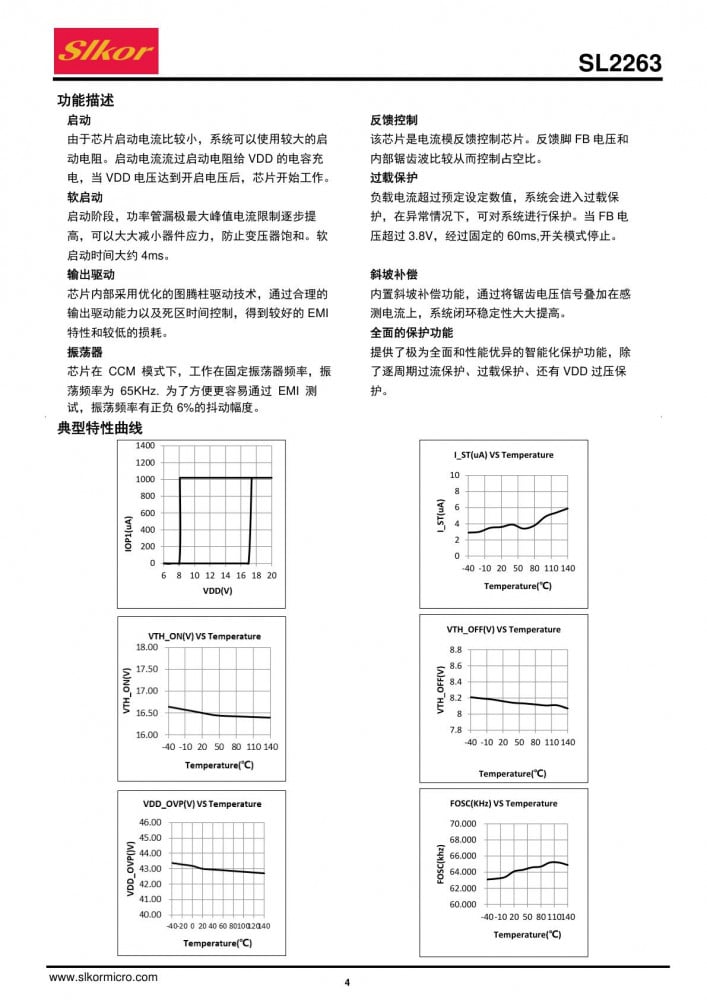 SL2263 datasheet page 4
