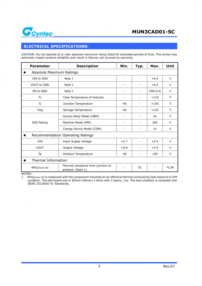 MUN3CAD01-SC datasheet page 3