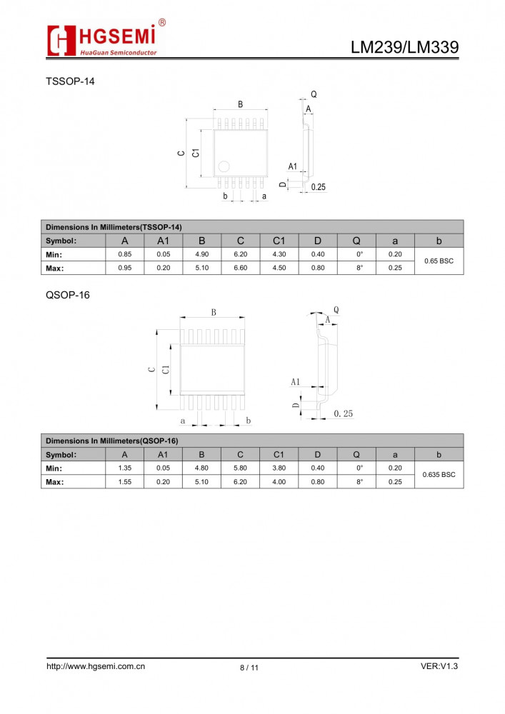 LM239MT/TR datasheet page 8