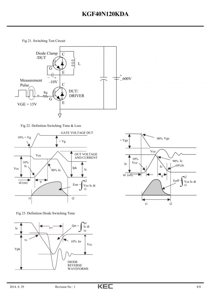 KGF40N120KDA datasheet page 8