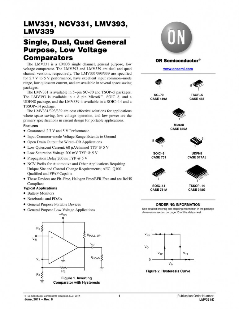 LMV393 document page 1