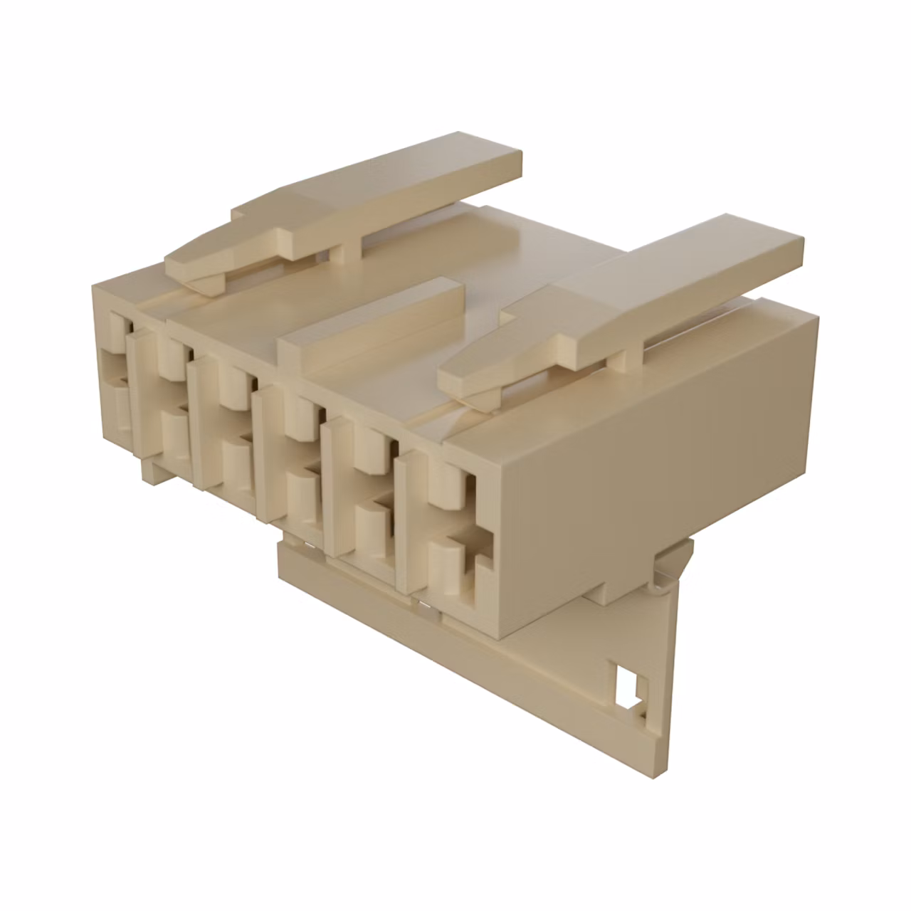 RAST 5 Housing, 5.00mm Pitch, UL 94V-2, 6 Circuits, Position Key 1b, Code Keys 04c, Latches at 1/2 and 5/6 for sale
