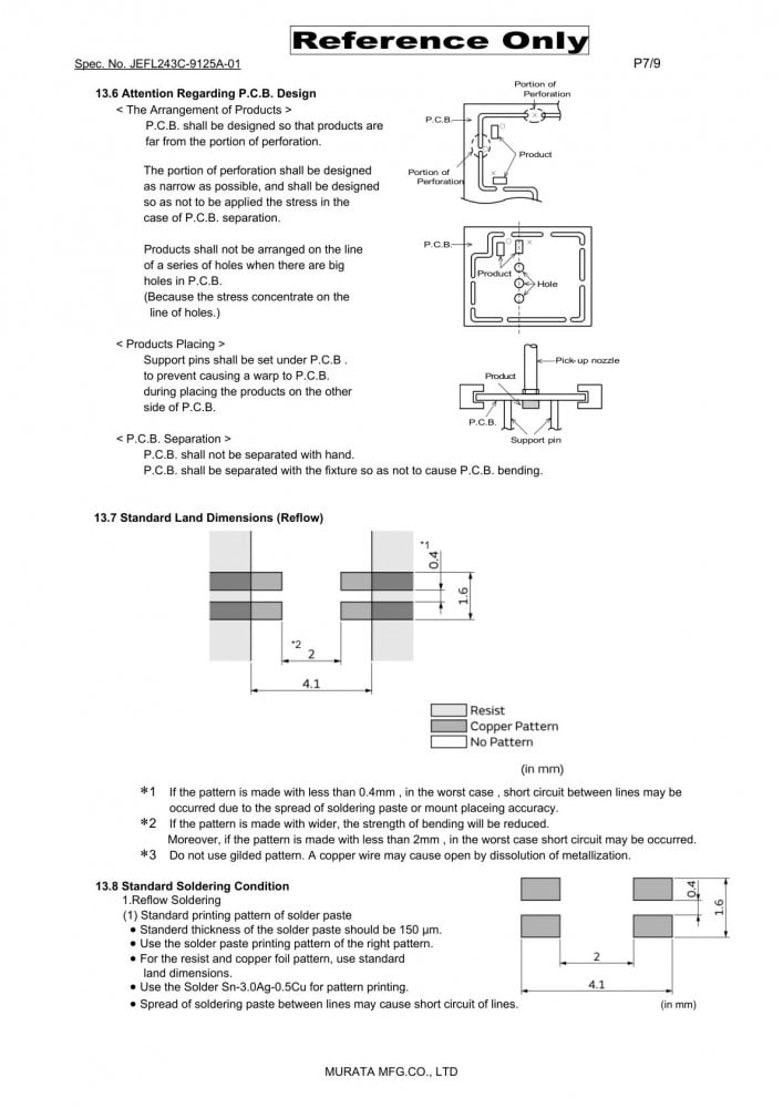 DLW32MH101XT2L reference specification page 7