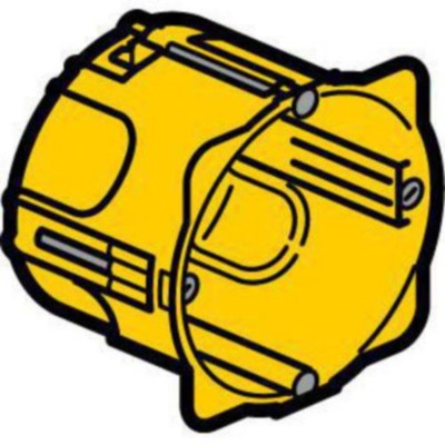 Batibox - Flush mounting box - 1 gang depth 50 mm - dry partitions for sale