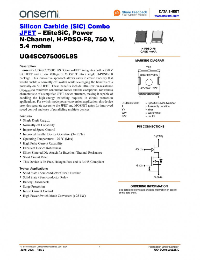 UG4SC075005L8S datasheet page 1