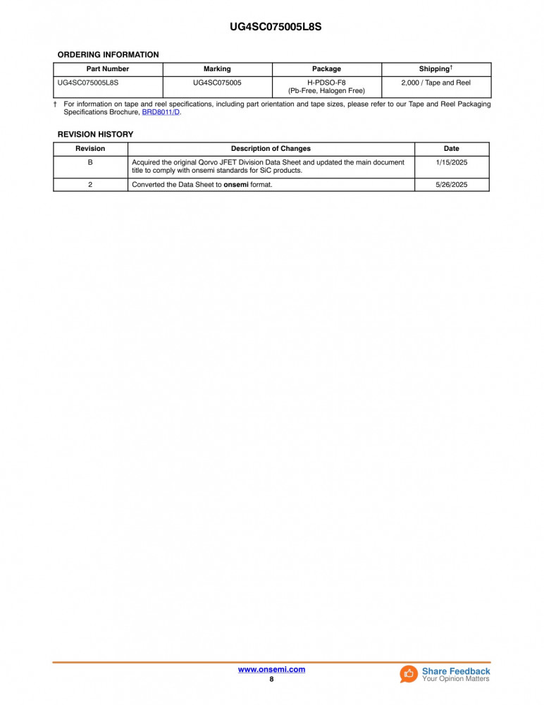 UG4SC075005L8S datasheet page 8