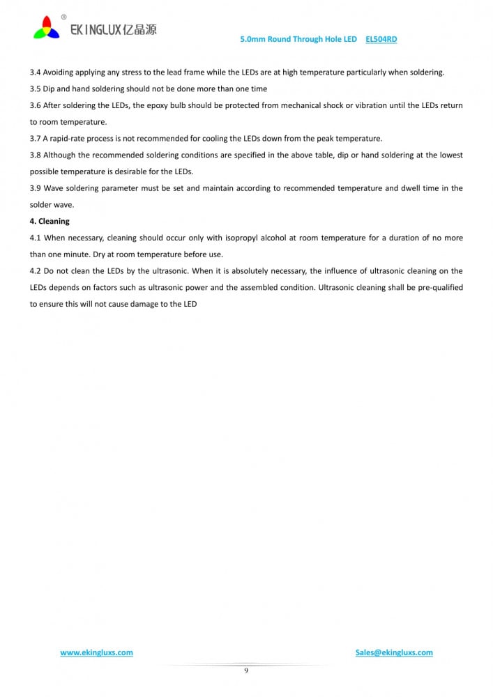 EL504RD datasheet page 9