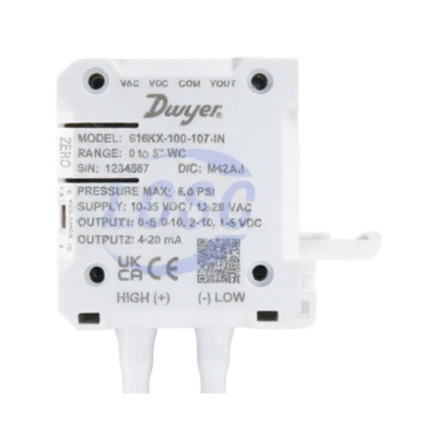 Dwyer 616W-3M-LCD Differential Pressure Transmitter
