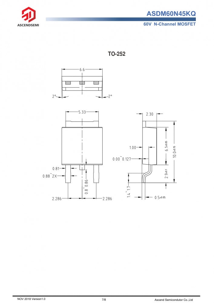 ASDM60N45KQ-R datasheet page 7