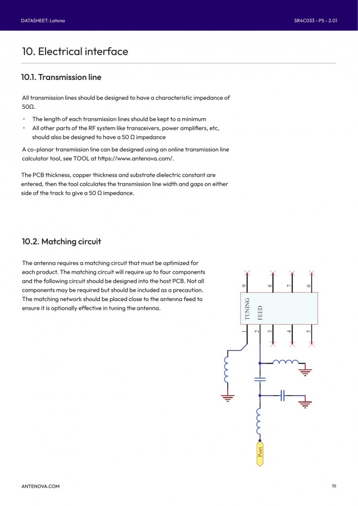 Latona-R datasheet page 10