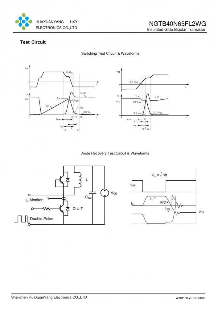 NGTB40N65FL2WG-HXY datasheet page 5