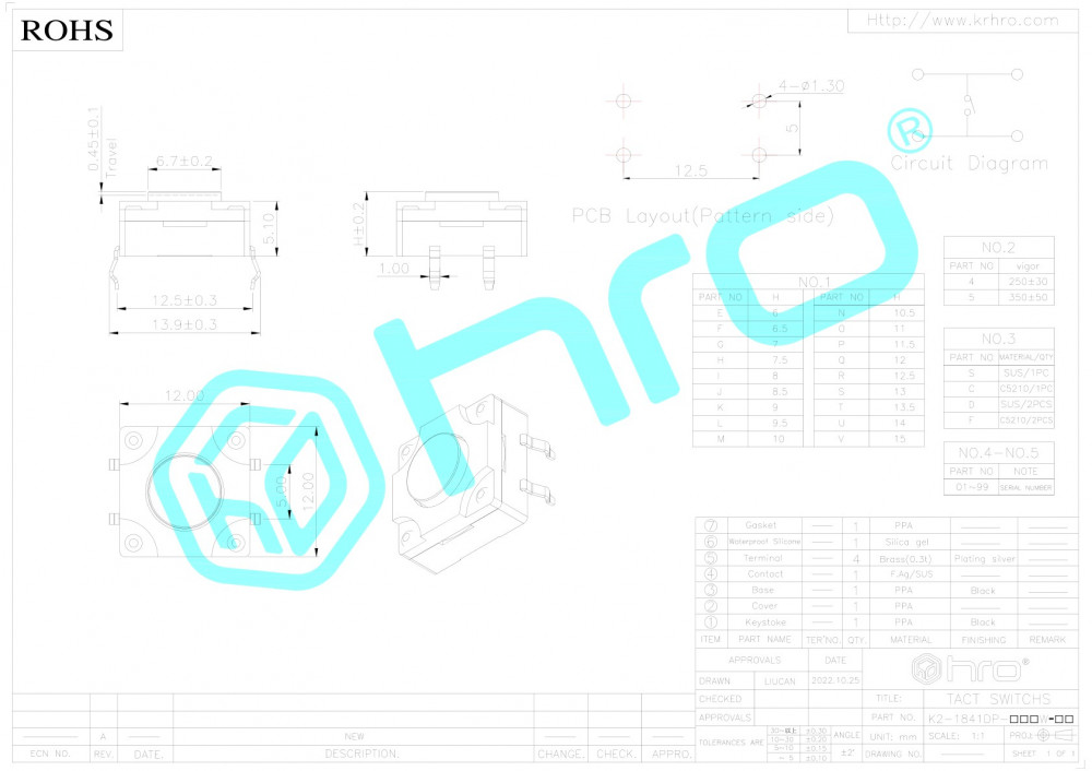 K2-1841DP-K4SW-02 technical drawing page