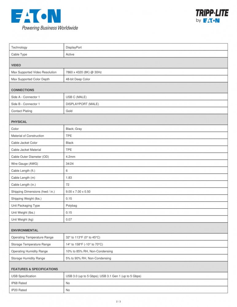 U444-006-DP8SE technical document page 2