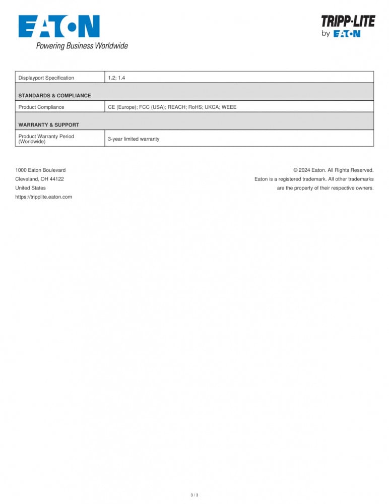 U444-006-DP8SE technical document page 3