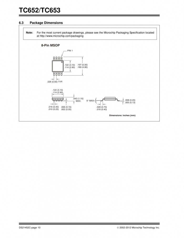 TC653 documentation page 10